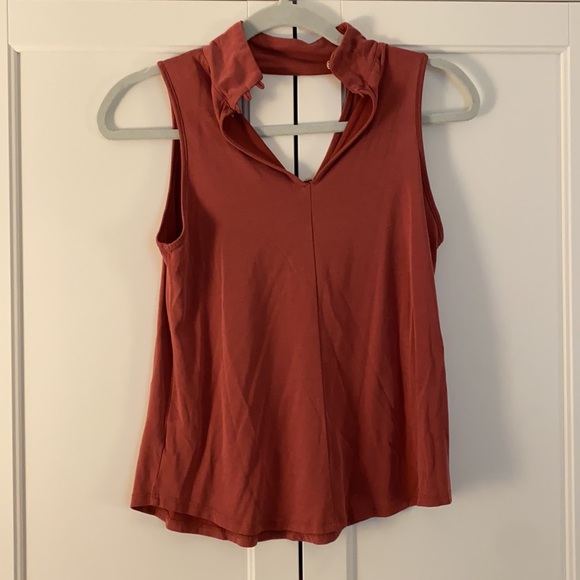 Tops | Mock Neck Keyhole Top | Poshmark